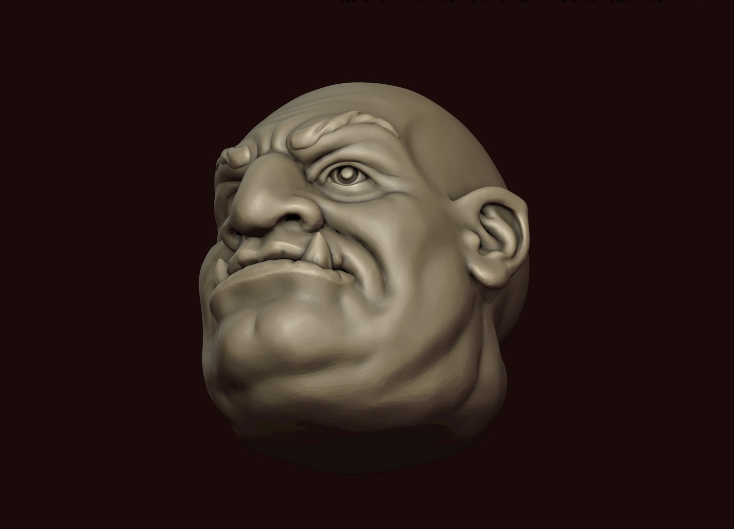 ORC Head 3D Print 3D Model - TurboSquid 1876259