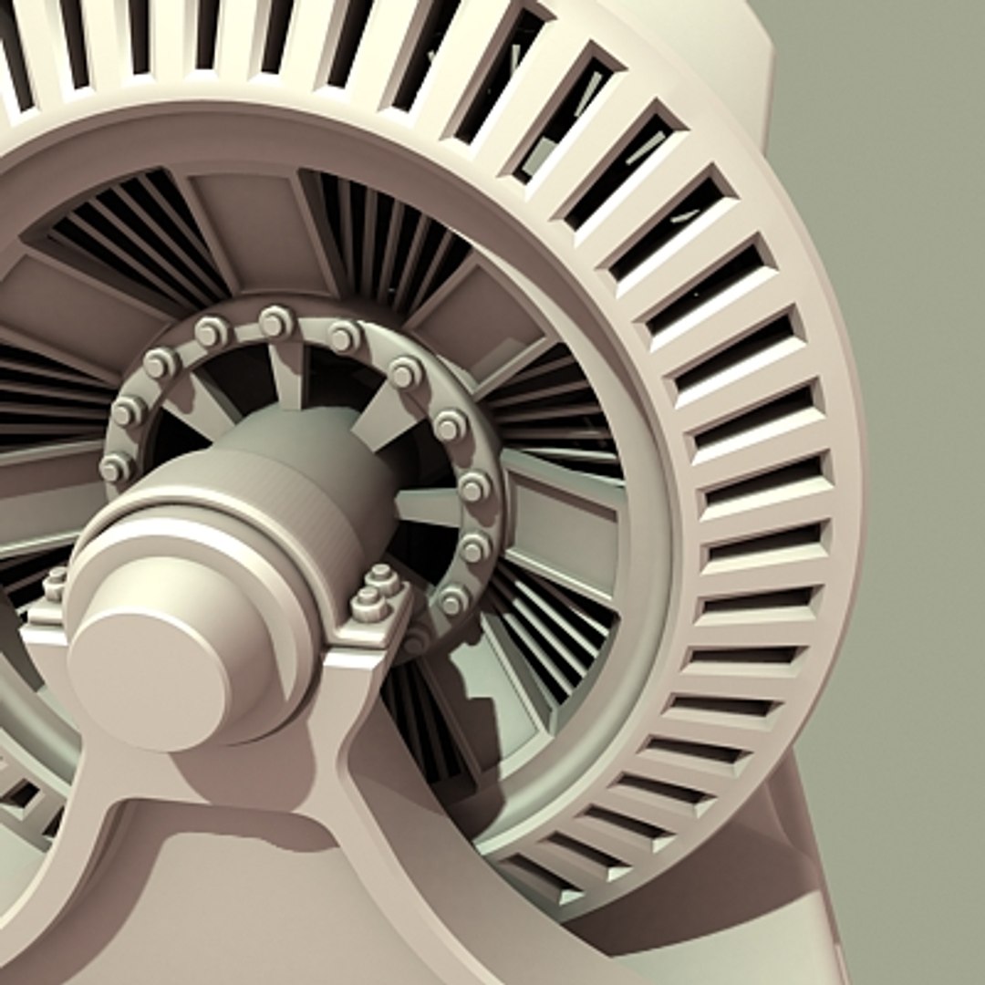 3d Electrical Generator Model