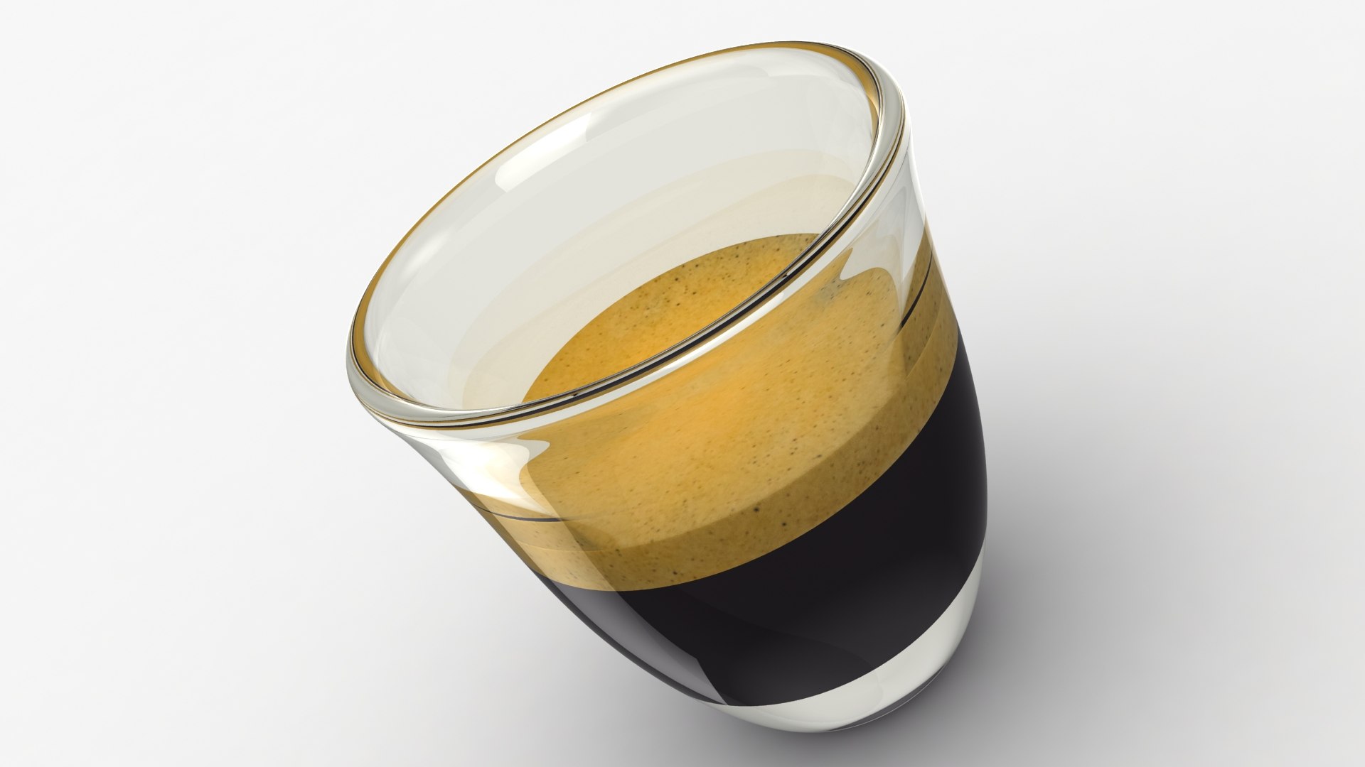 Realistic Espresso Shot Set 3D Model - TurboSquid 1549597