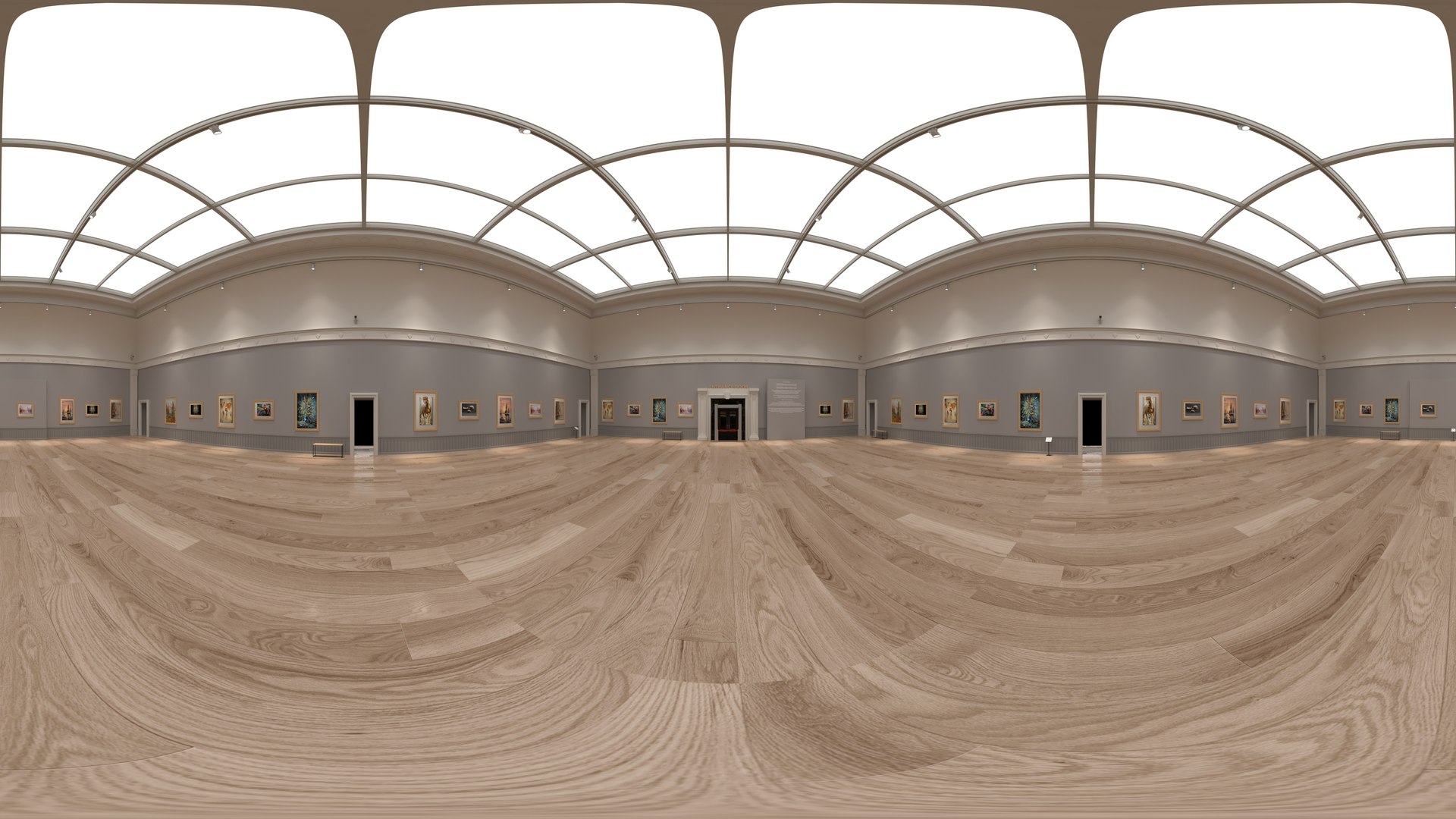 3D Art Gallery Exhibition 3 Model - TurboSquid 2141929