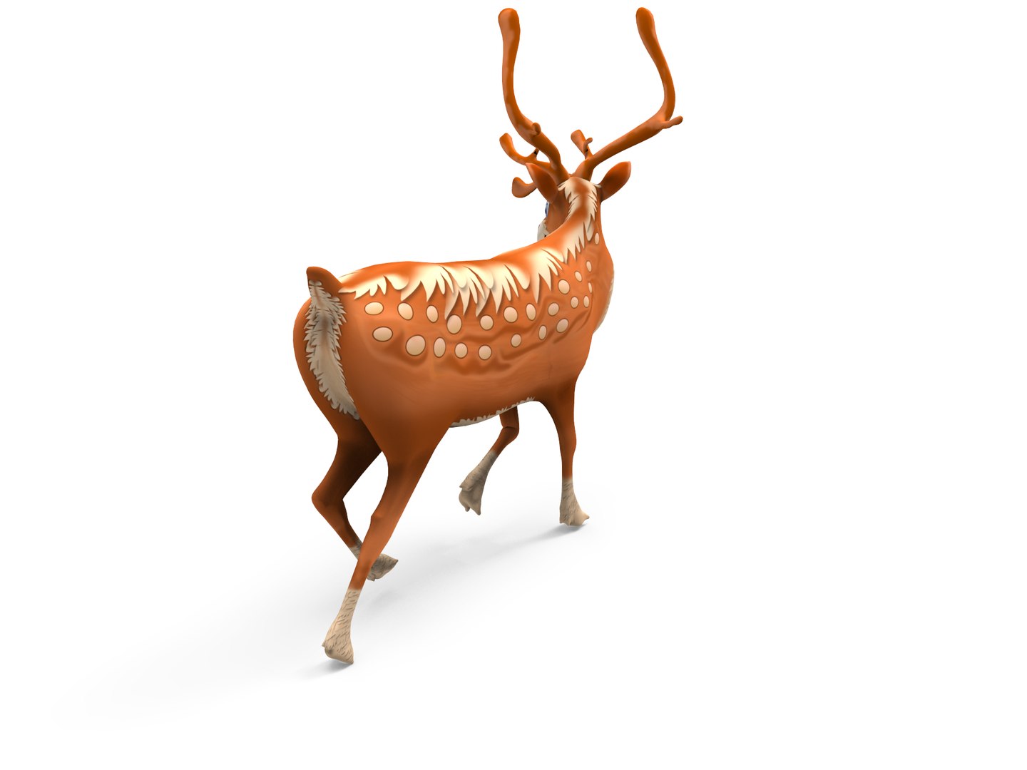 3D cartoon reindeer toon - TurboSquid 1616525