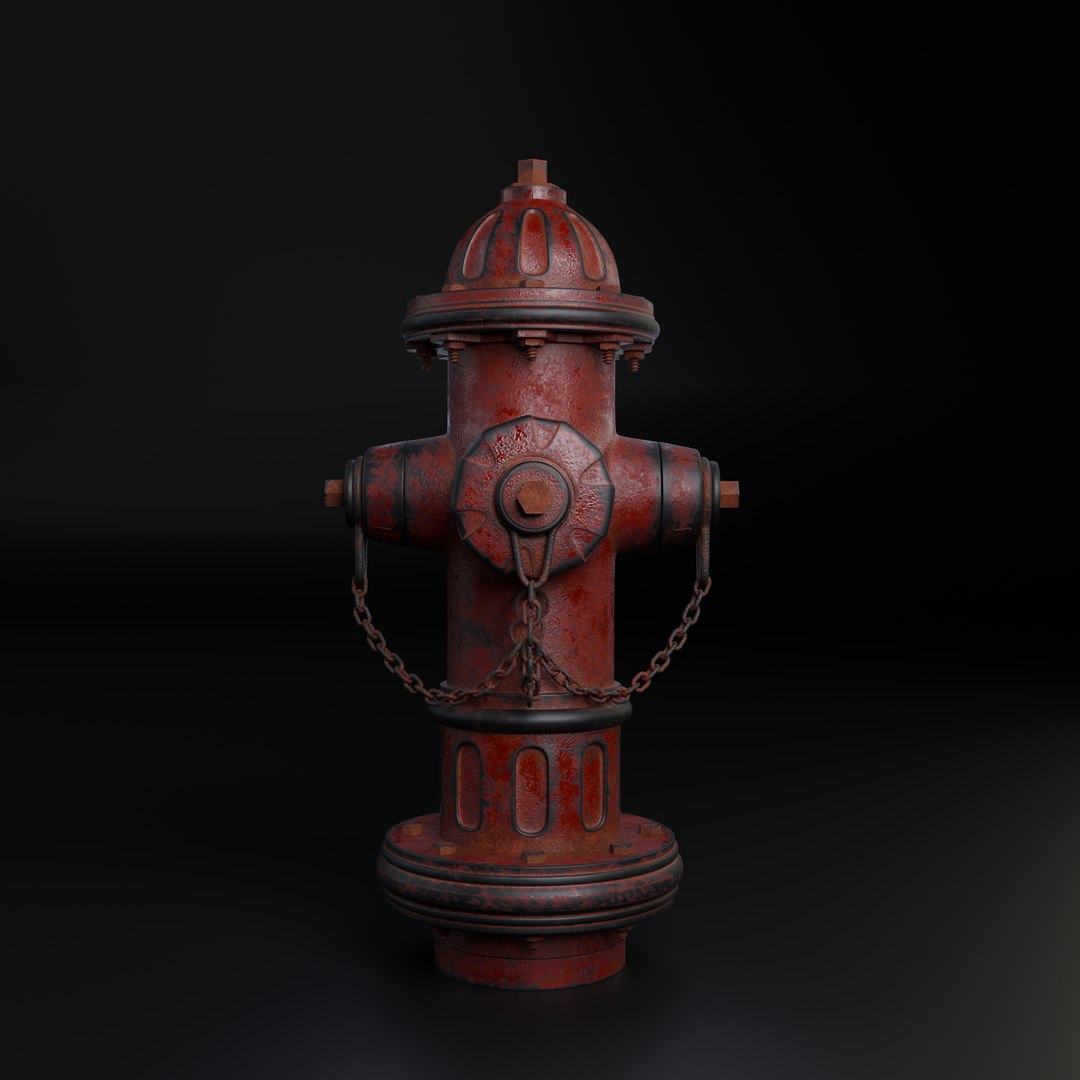 Fire Hydrant 3D Model-Realistic And High Quality 3D Model - TurboSquid 2383557