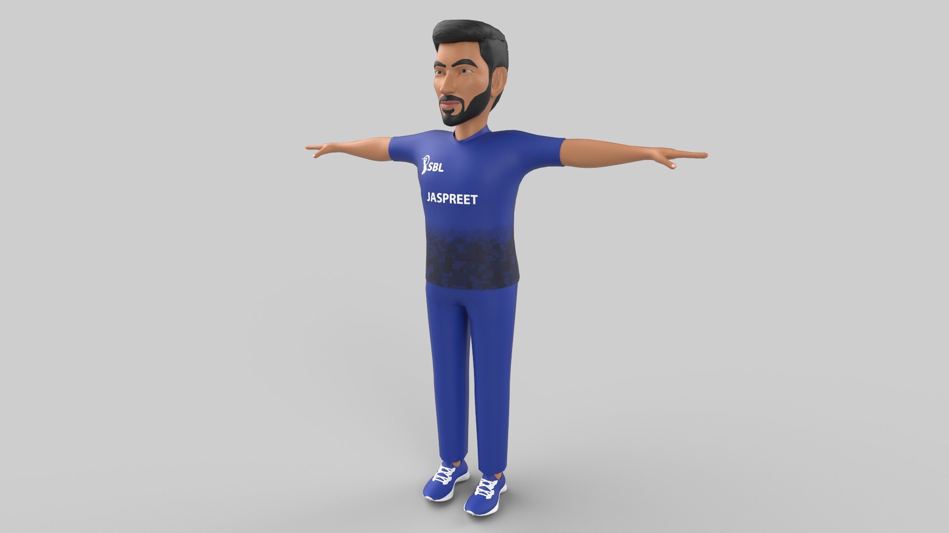 3D Bumrah Model - TurboSquid 2089423