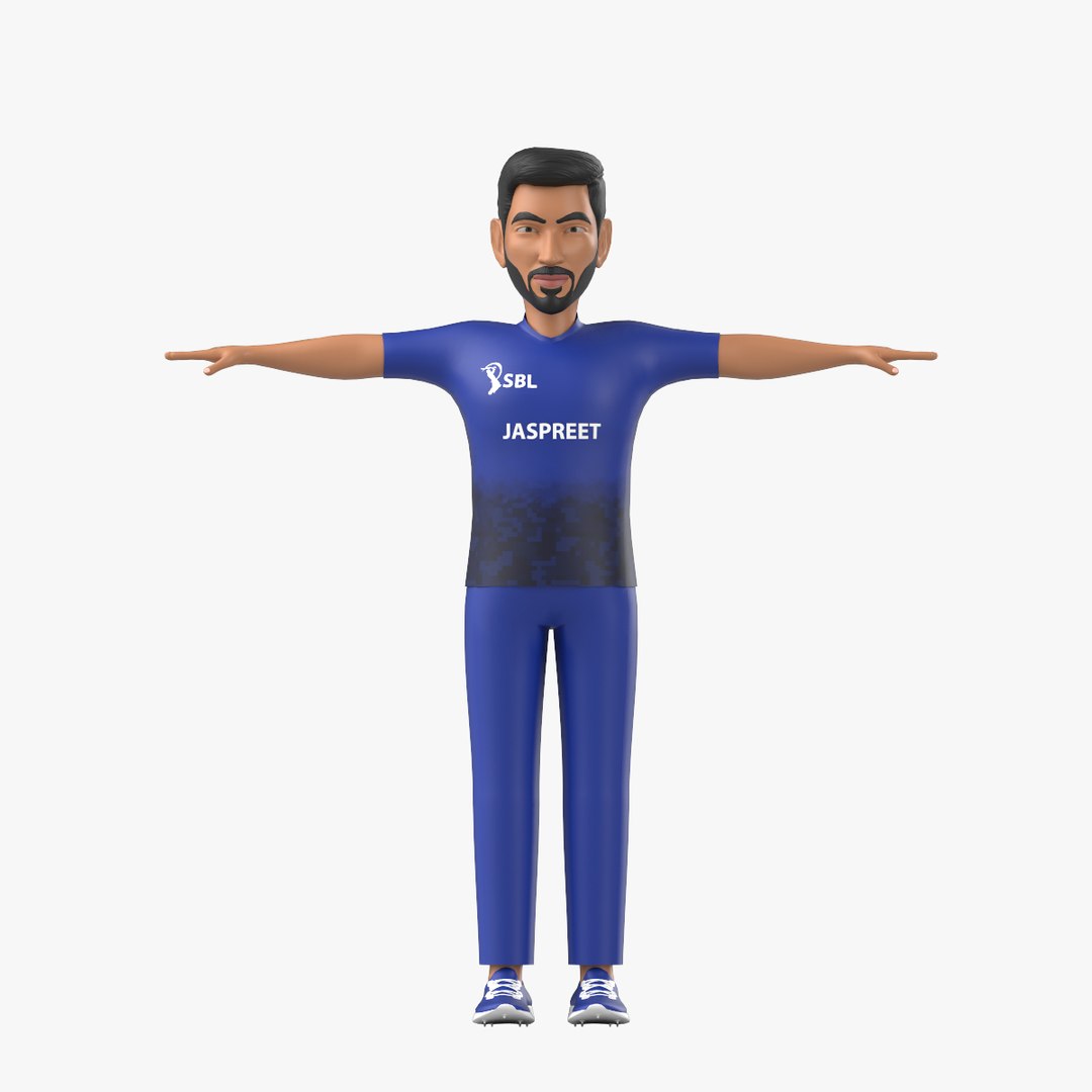 3D Bumrah model - TurboSquid 2089423