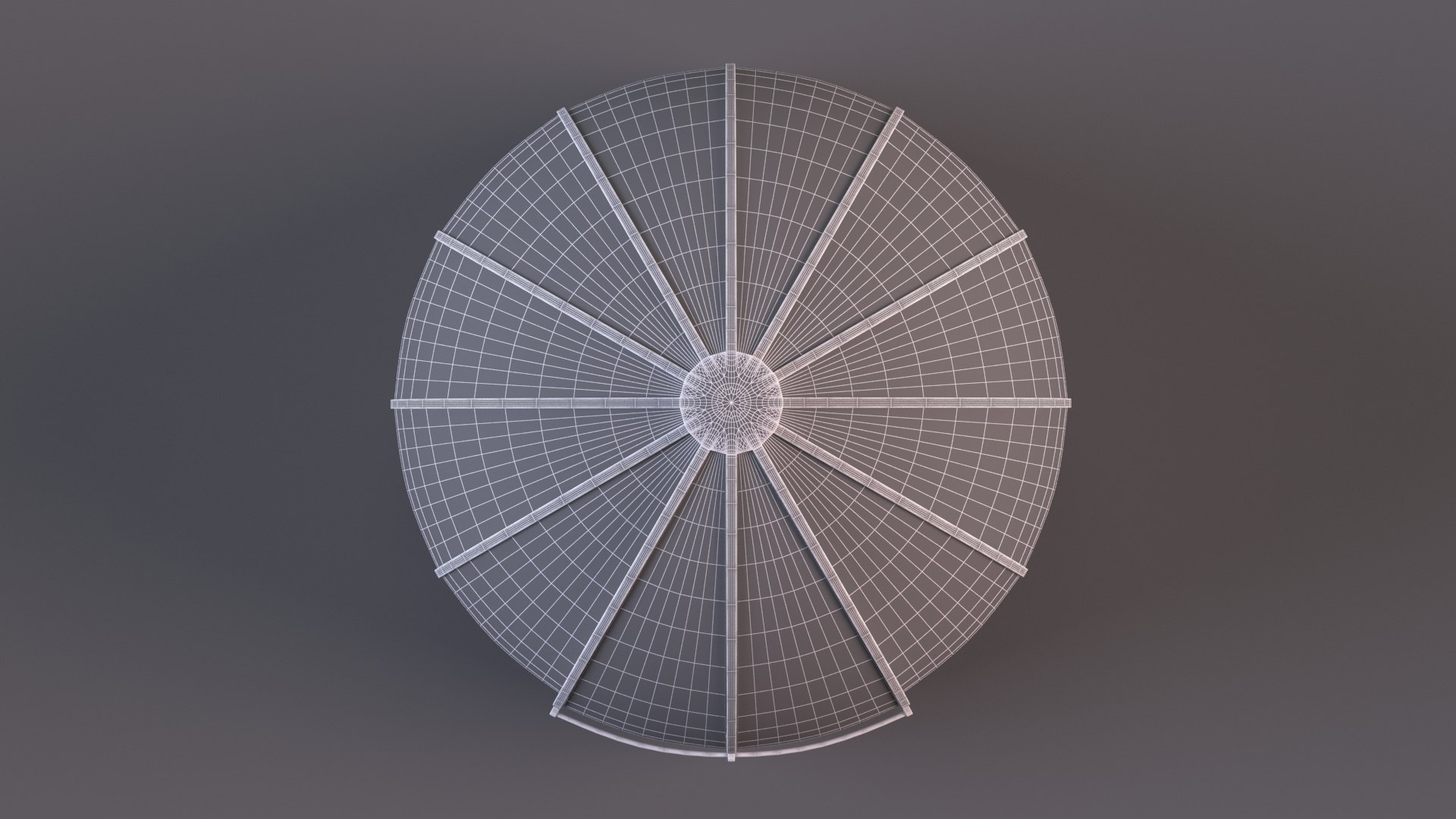 Segmental Dome House 3D Model - TurboSquid 1788338
