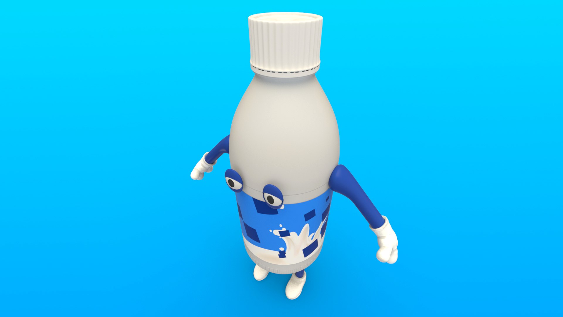 Cartoon Characters Model - TurboSquid 1827935