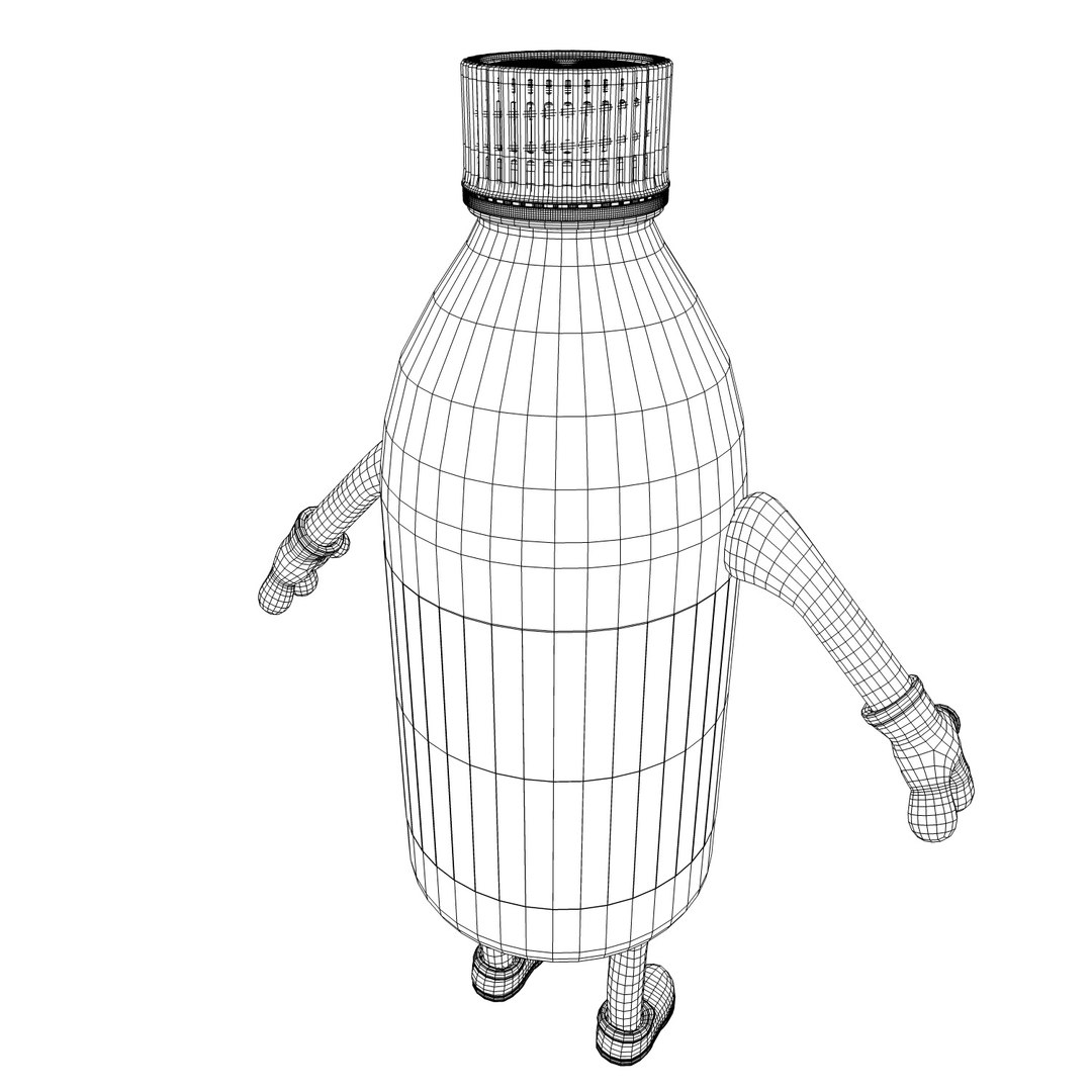 Cartoon Characters Model - TurboSquid 1827935