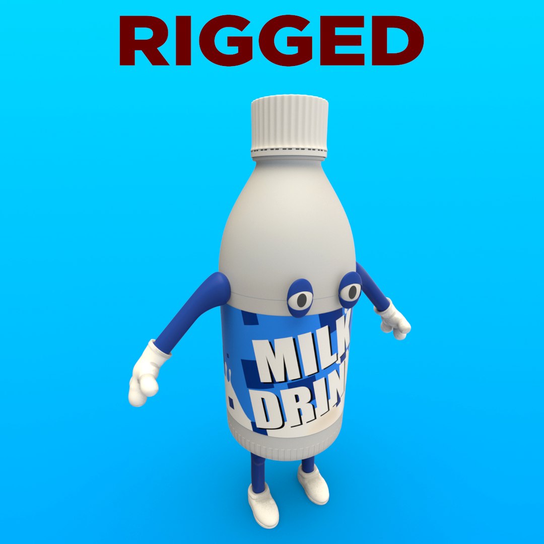 Cartoon Characters Model - TurboSquid 1827935