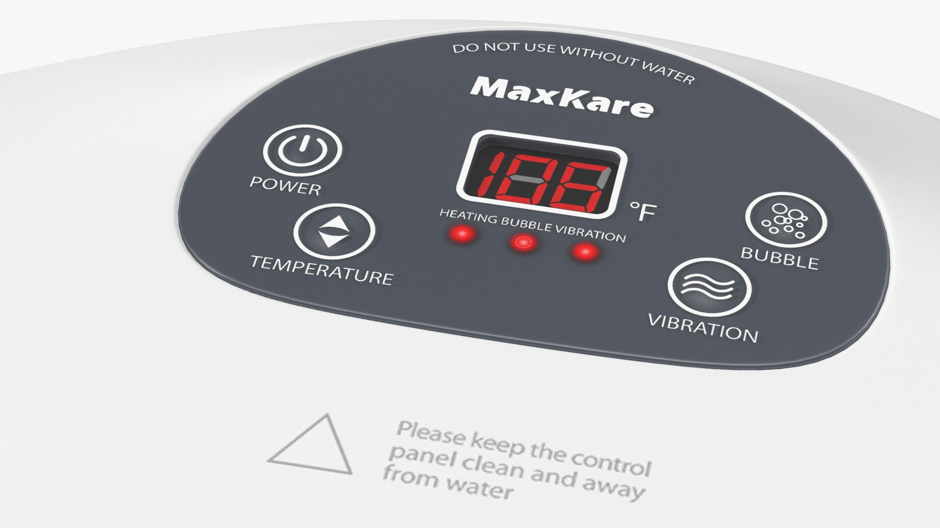 3D MaxKare Foot Bath Massager With Water Model - TurboSquid 1770122