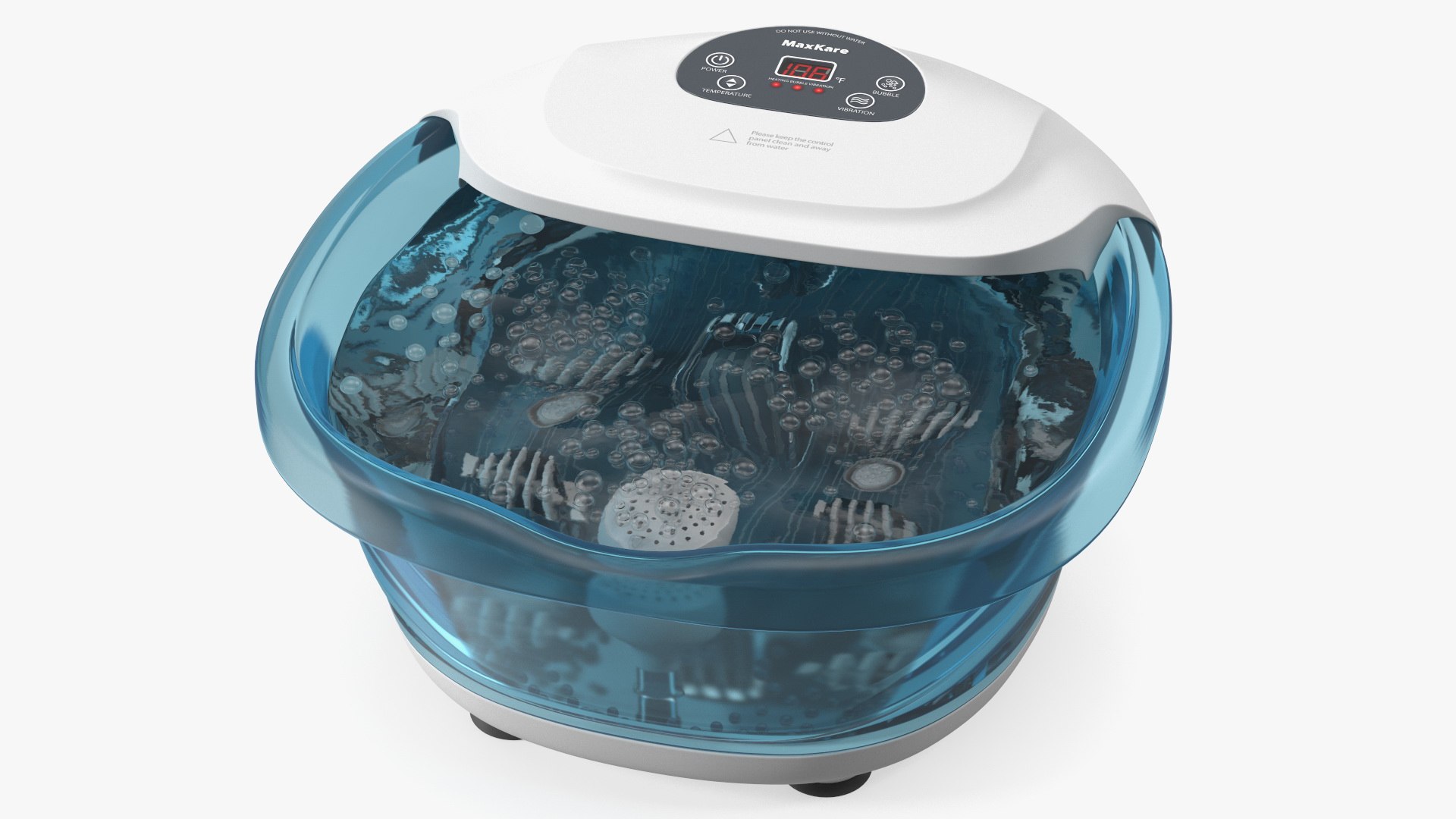 3D MaxKare Foot Bath Massager With Water Model - TurboSquid 1770122