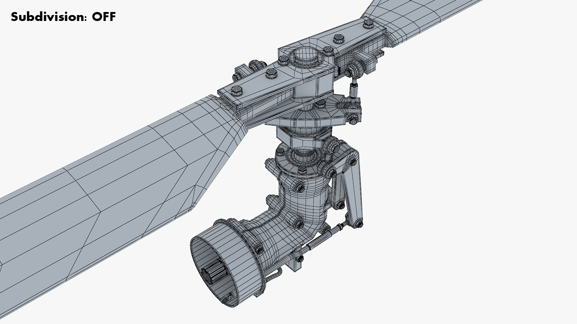 Helicopter Tail Rotor V 1 3D Model - TurboSquid 2024727