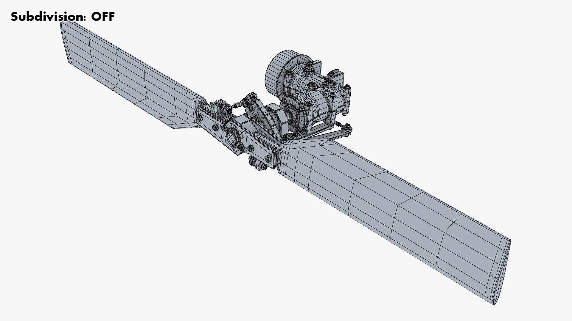 Helicopter Tail Rotor V 1 3D Model - TurboSquid 2024727