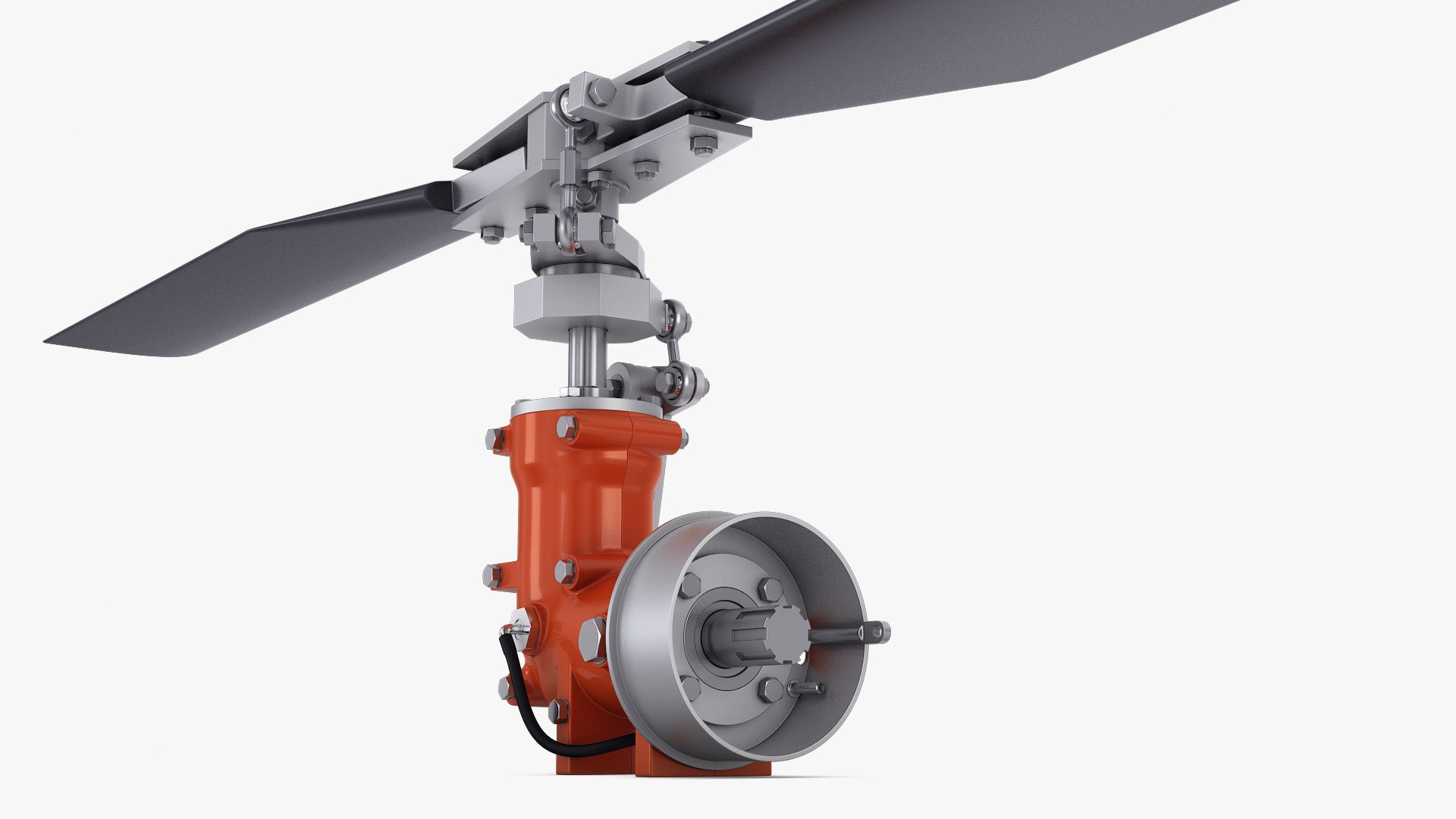 Helicopter Tail Rotor V 1 3D Model - TurboSquid 2024727