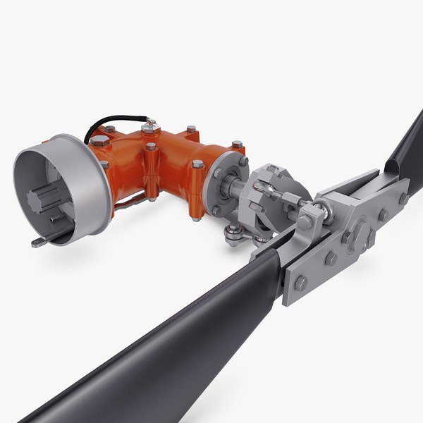 modelo 3d Rotor de cola de helicóptero v 1 - TurboSquid 2024727