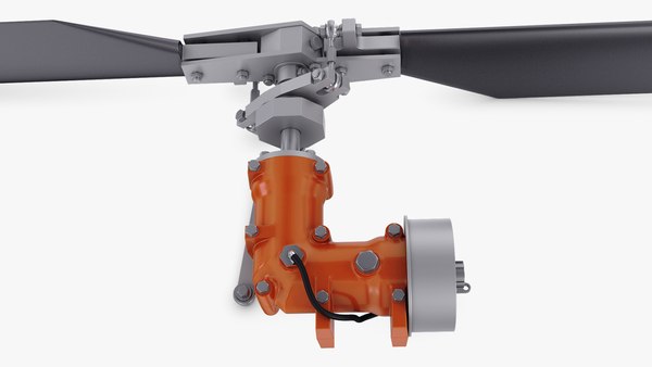 modelo 3d Rotor de cola de helicóptero v 1 - TurboSquid 2024727