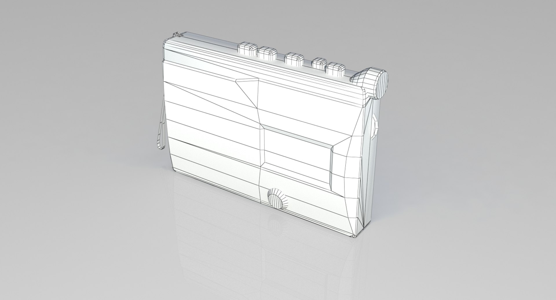 Cassette Player 3D Model - TurboSquid 1255068