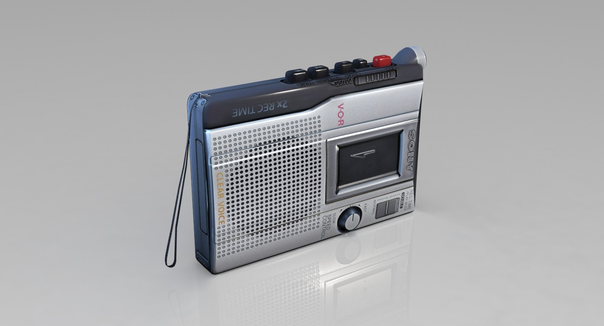 Cassette Player 3D Model - TurboSquid 1255068