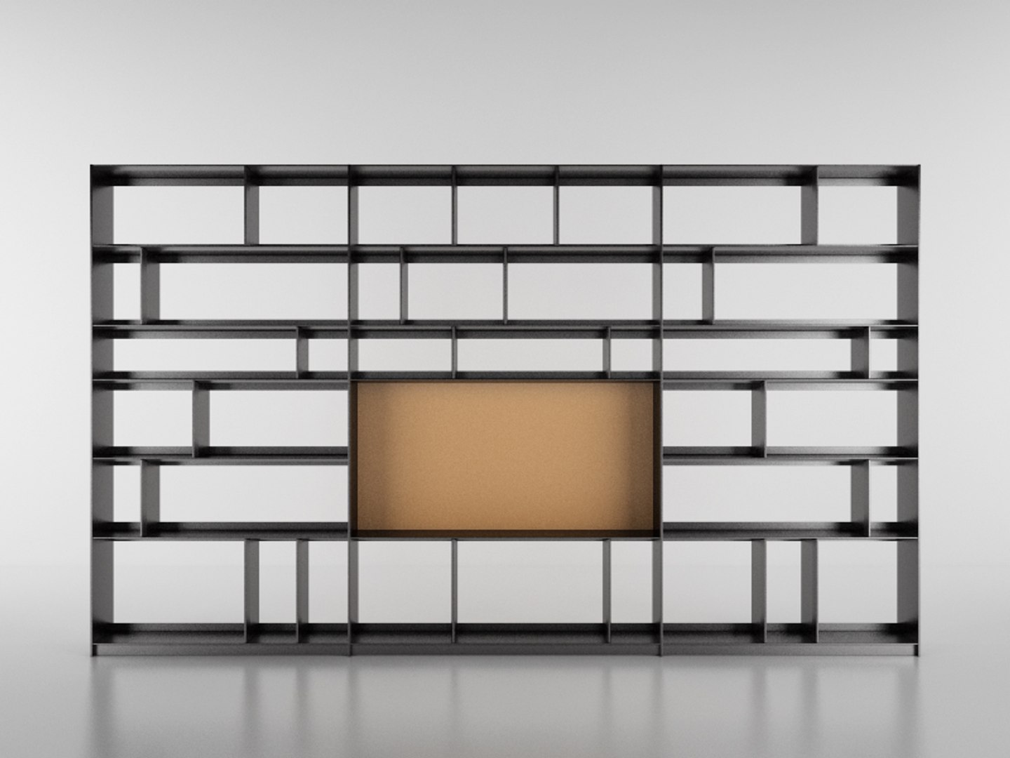 C4d B Bookcase 10