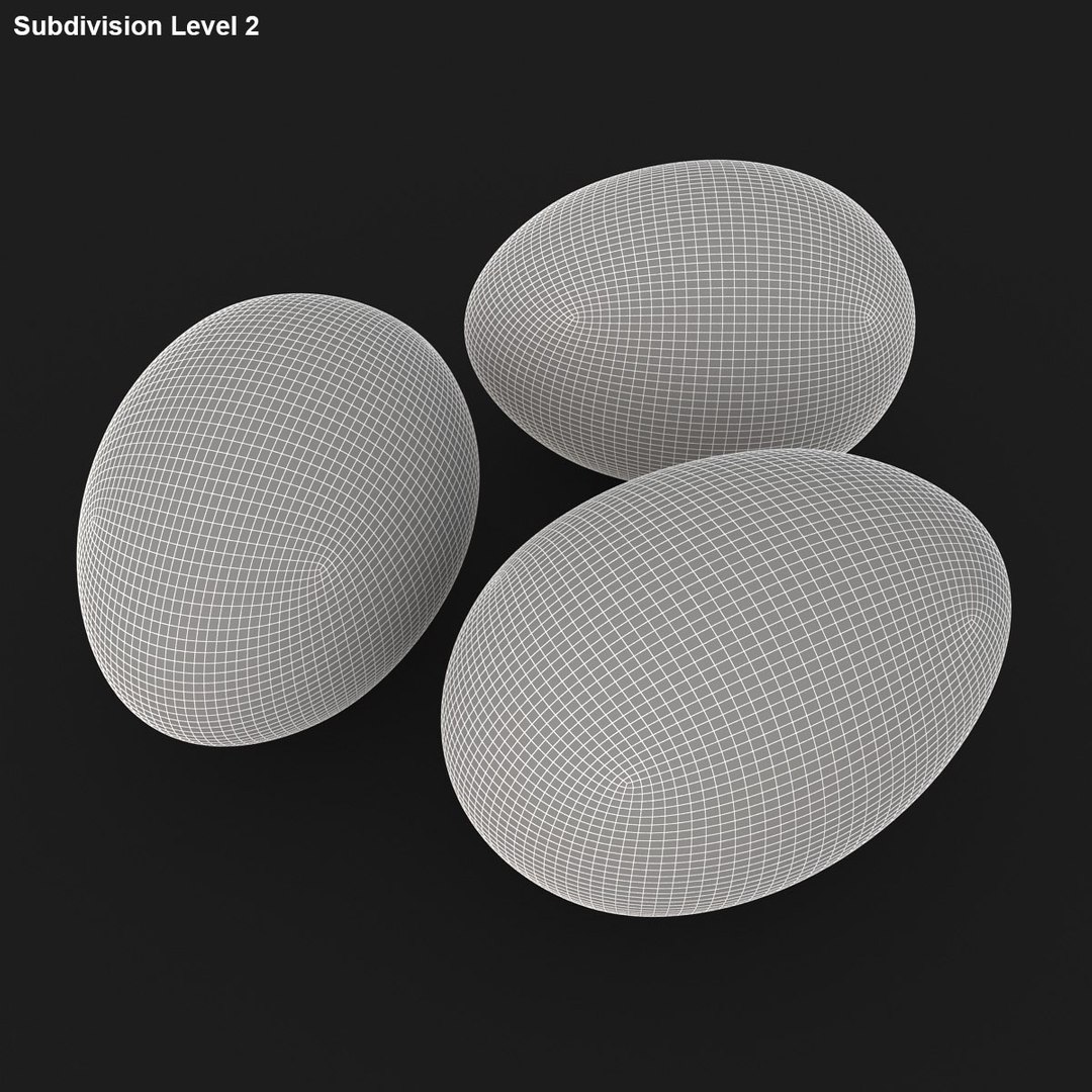 max realistic eggs white