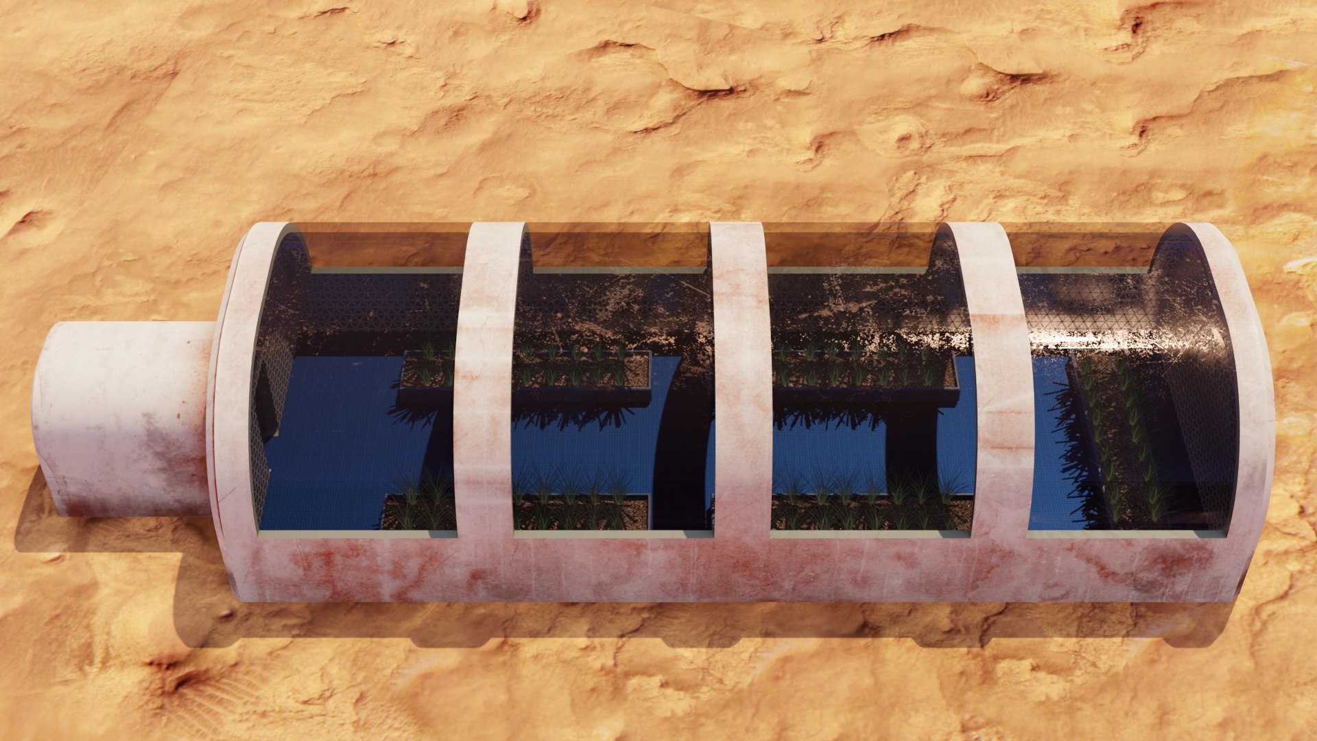 Martian Farm 3D Model - TurboSquid 2036881