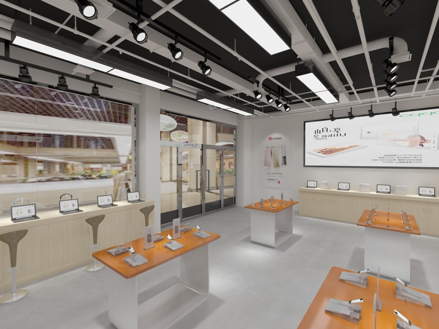 Mobile Phone Store 3 3D Model - TurboSquid 2096362