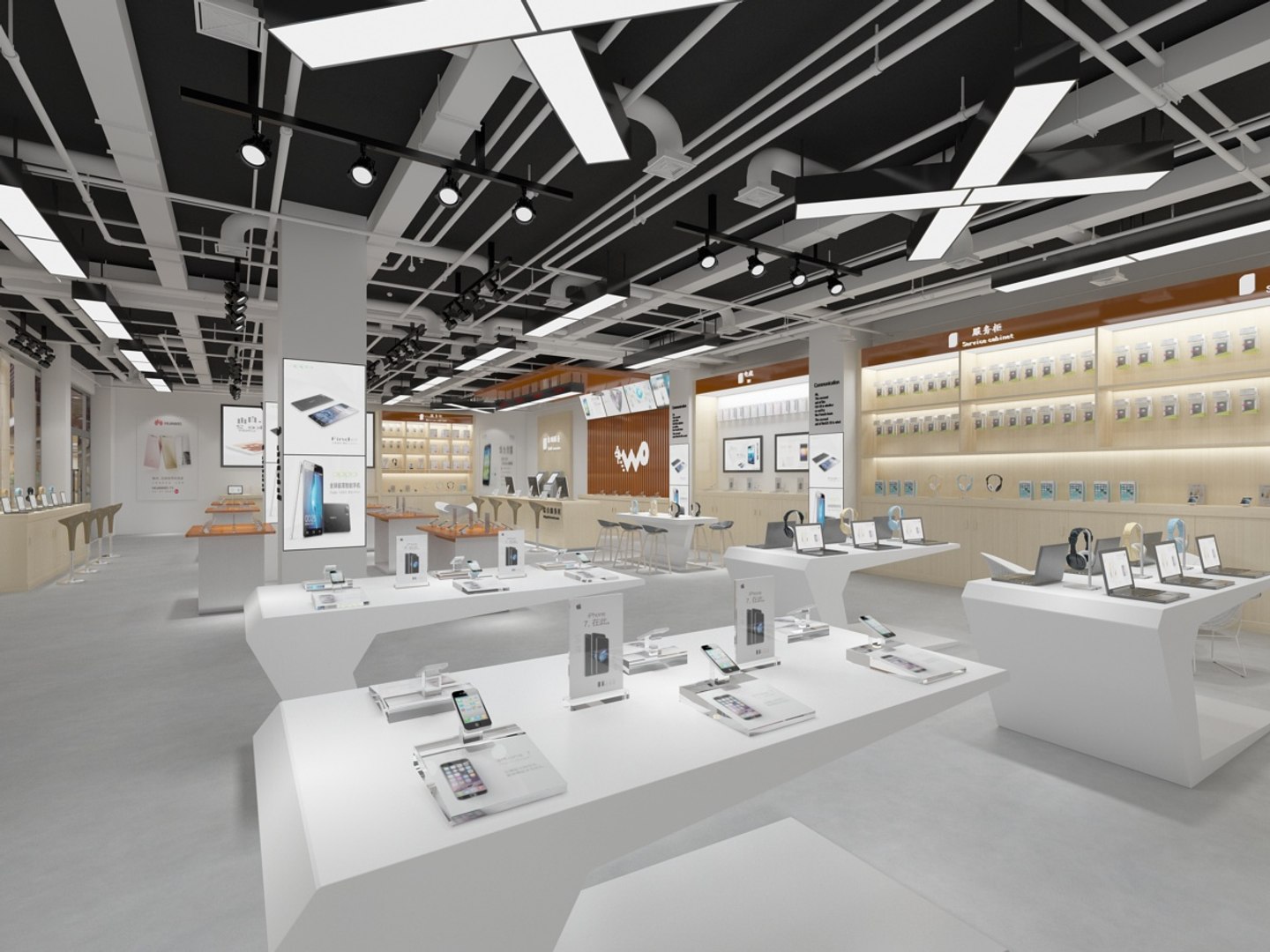Mobile Phone Store 3 3D Model - TurboSquid 2096362