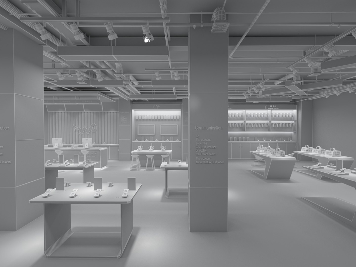 Mobile Phone Store 3 3D Model - TurboSquid 2096362