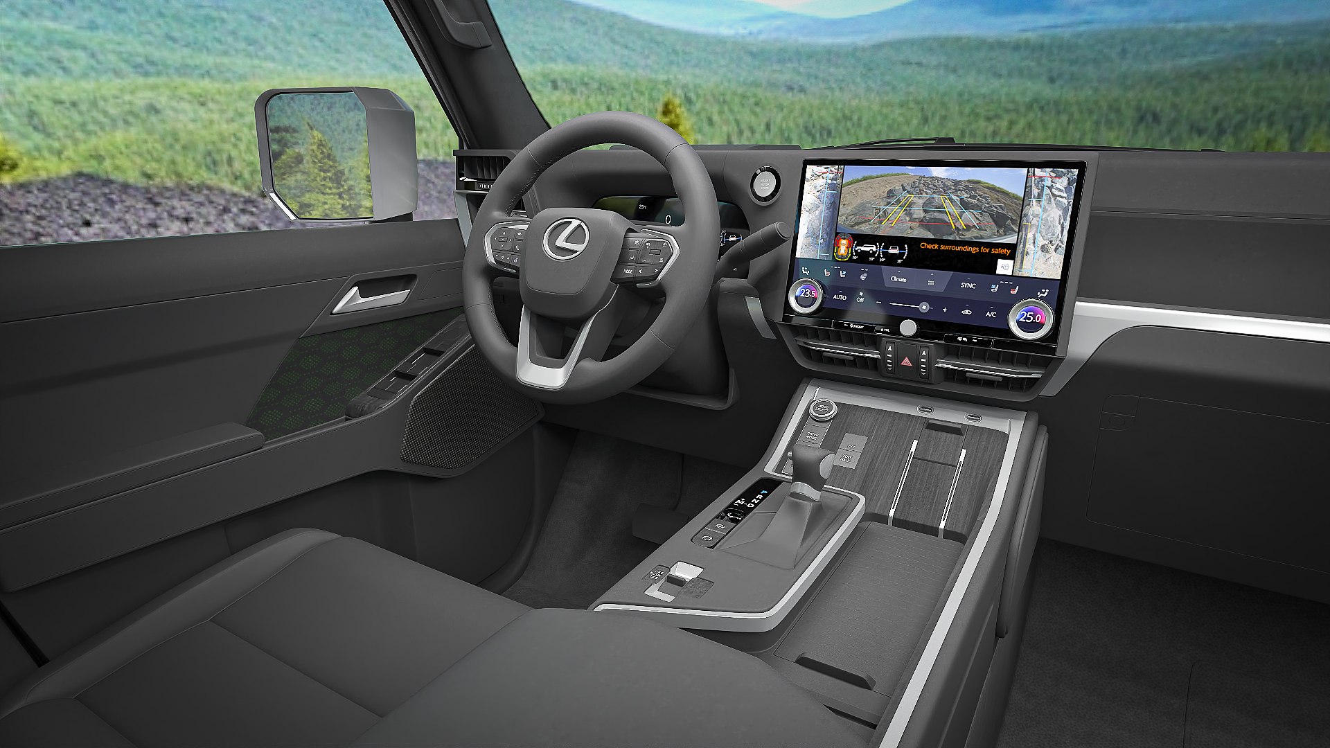 Lexus GX 550 SUV Eminent Atomic Silver 3D Model - TurboSquid 2327258