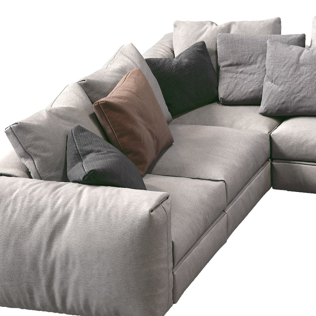 3D Flexform Sofa Asolo Model - TurboSquid 1636909