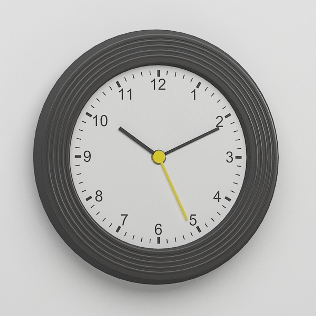 clock 3d model
