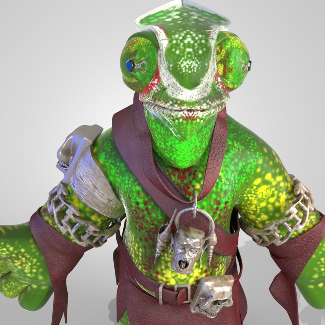 3d Chameleon Model