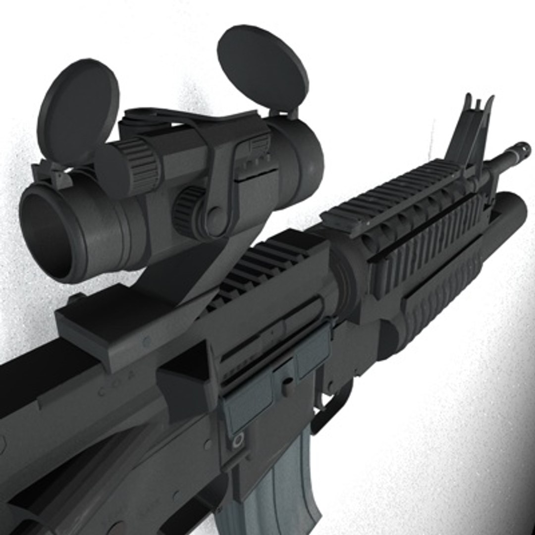 M4a1 Carbine 3d Model
