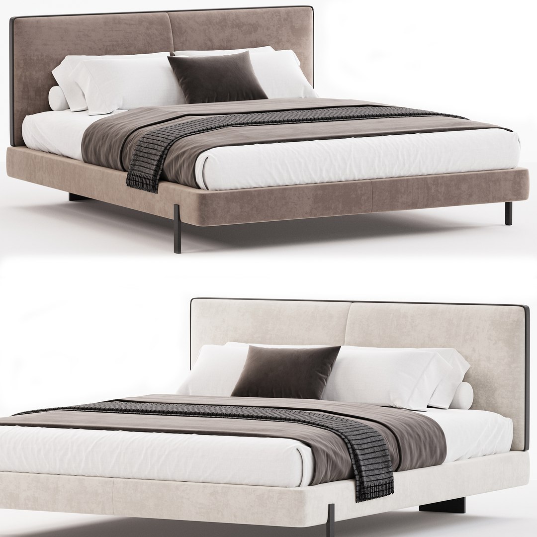 3D HOUSTON Bed by Diotti - TurboSquid 2180186