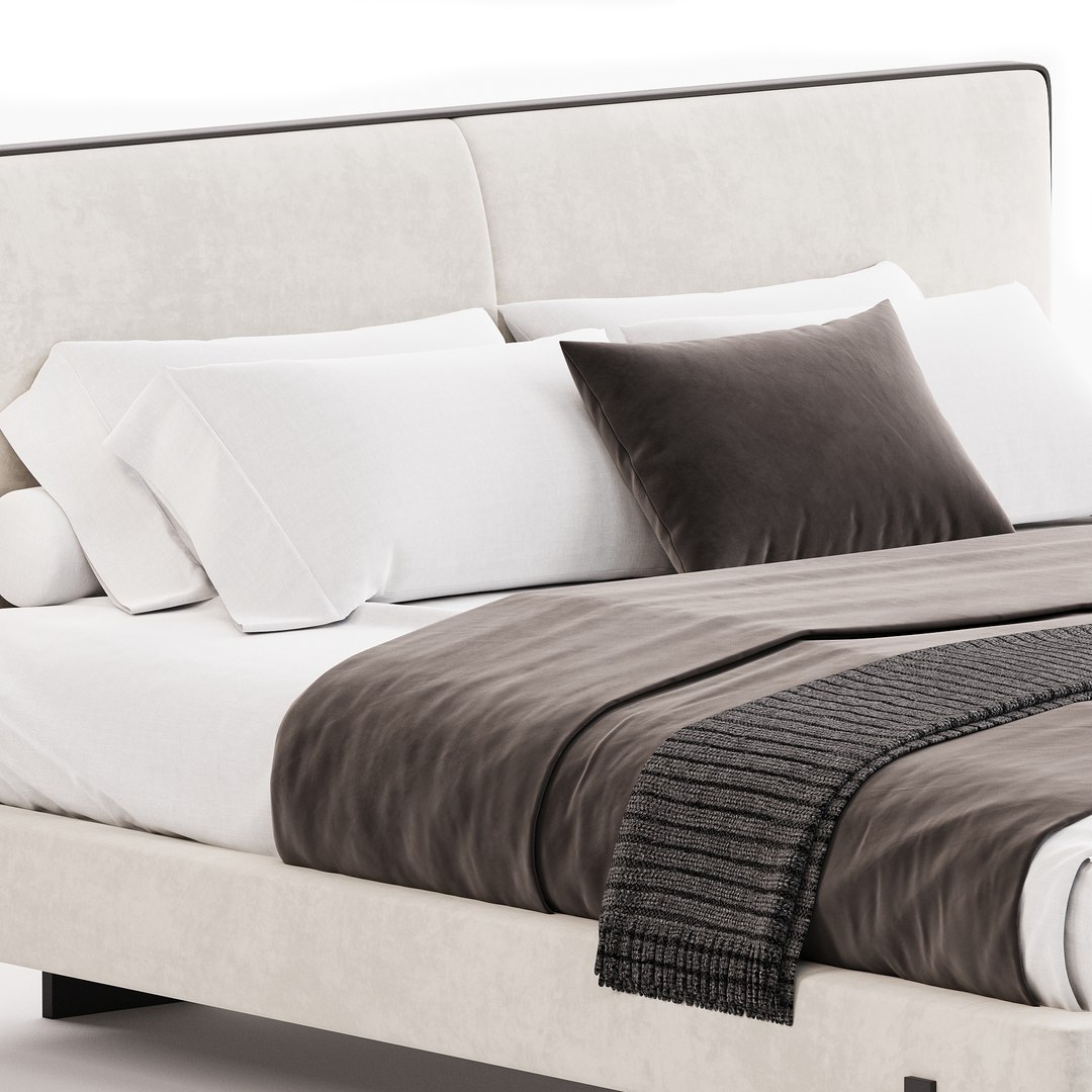 3D HOUSTON Bed by Diotti - TurboSquid 2180186