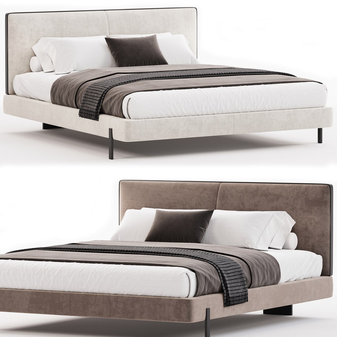 3D HOUSTON Bed by Diotti - TurboSquid 2180186