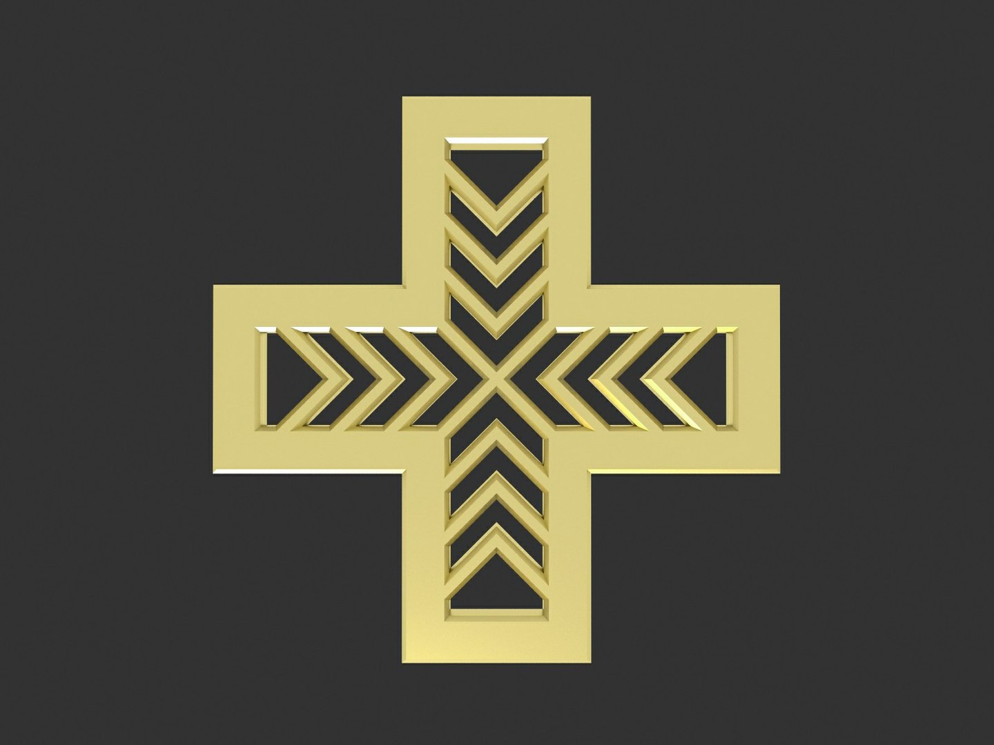 3D cross - TurboSquid 1474005