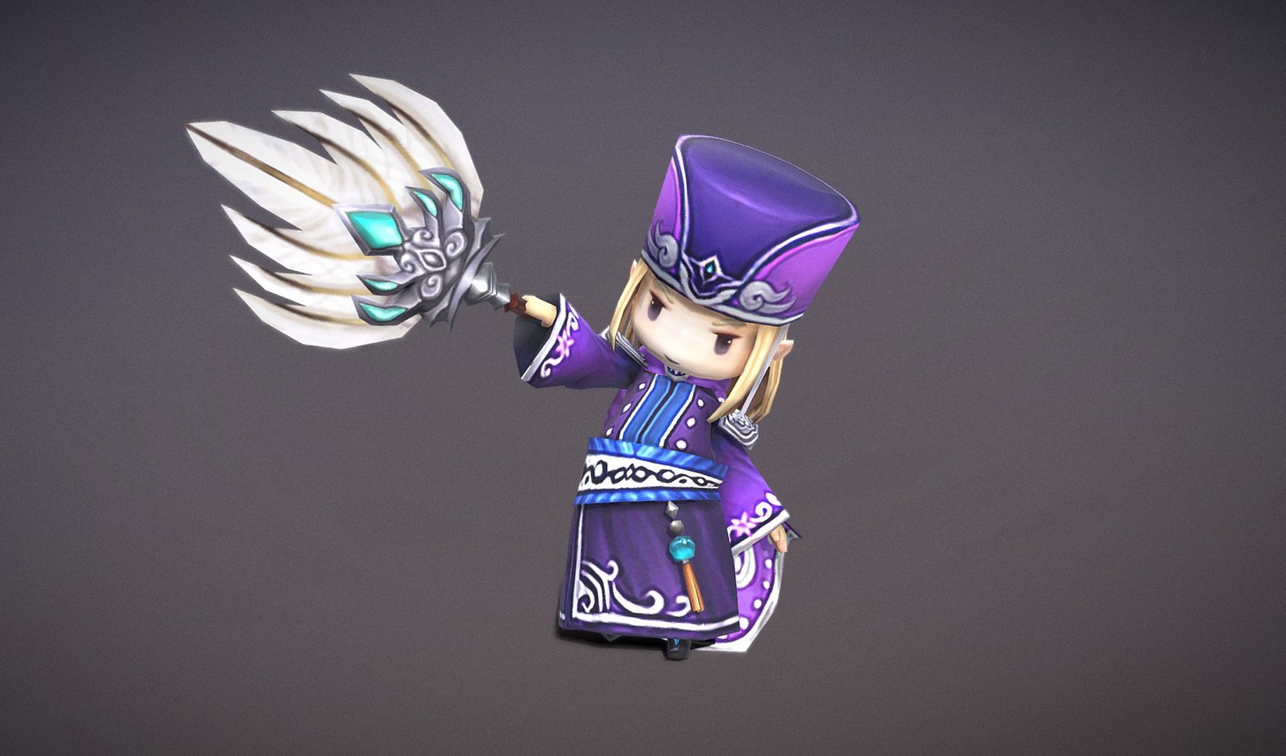 3D Three Kingdoms - Xun Yu Model - TurboSquid 2015322
