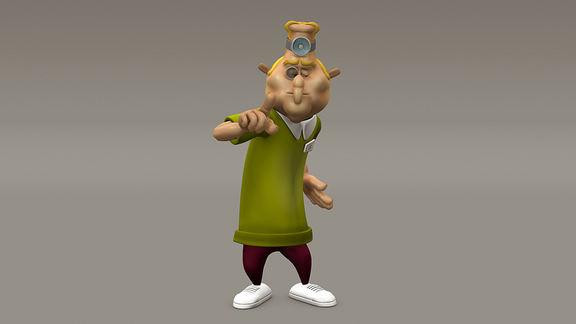 Mad Professor 3d Model
