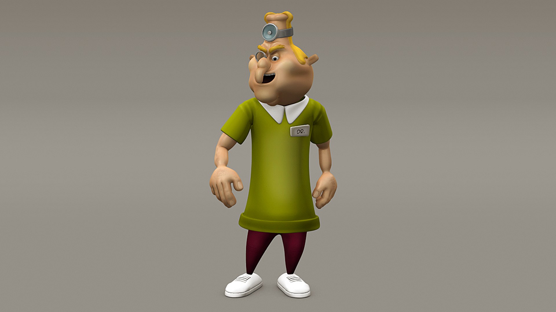 Mad Professor 3d Model