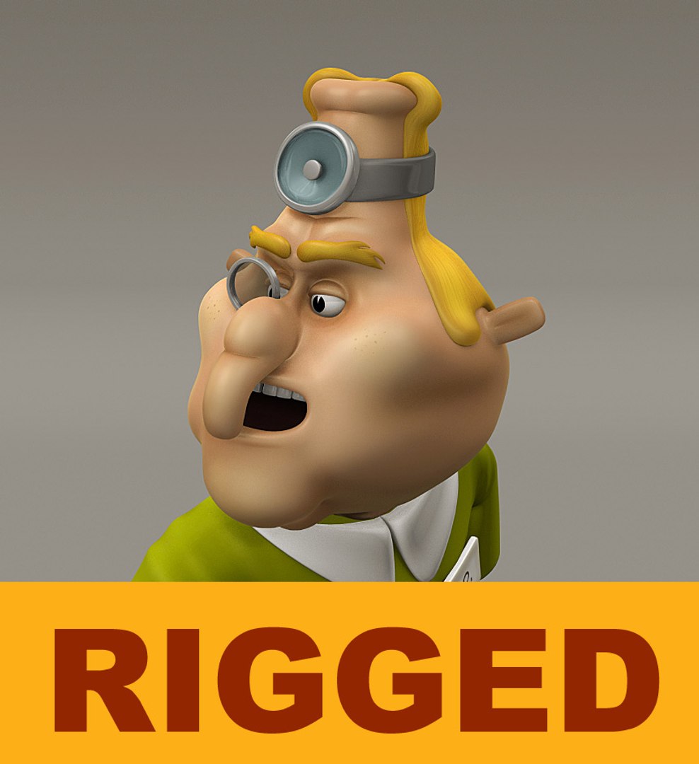 Mad Professor 3d Model
