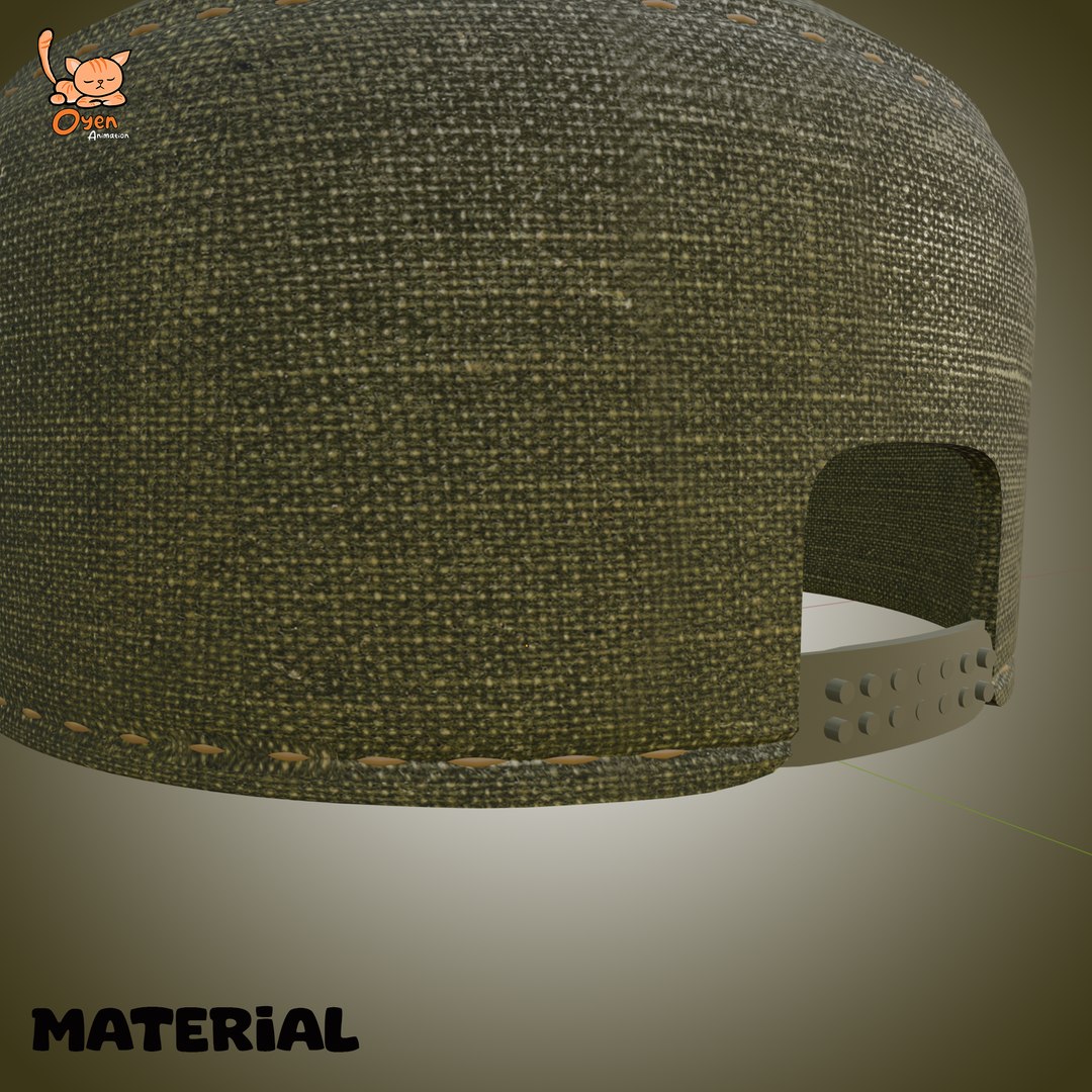 3D Model Military Service Cap High Detailed 02 - TurboSquid 2246042