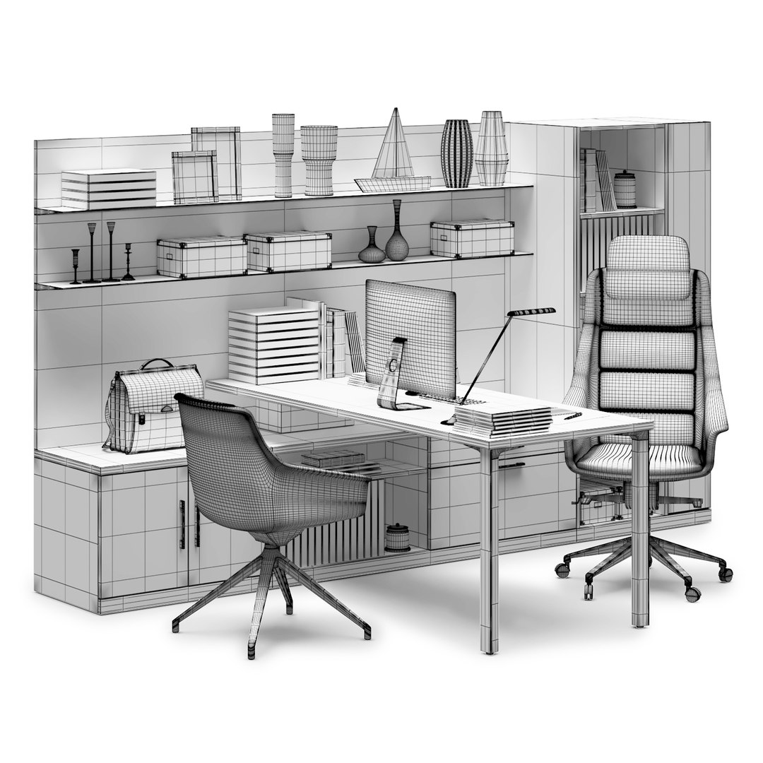 3D Model Herman Miller Canvas - TurboSquid 1486749