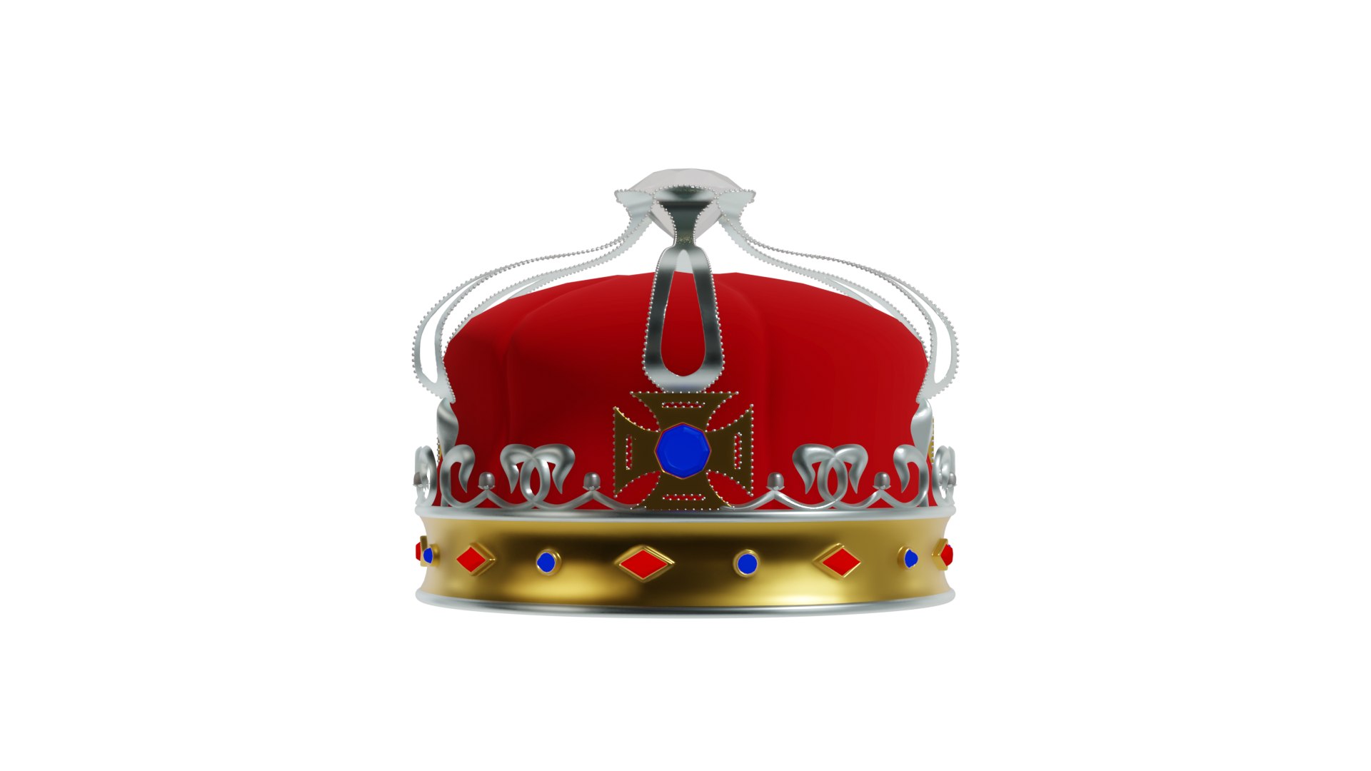 Crown 3D Model - TurboSquid 2269606