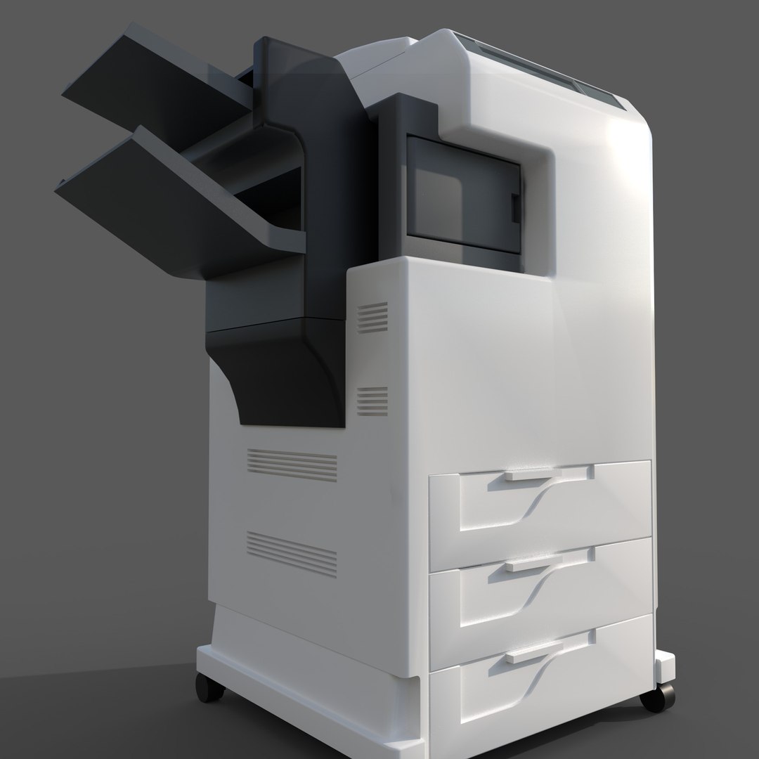 3D Office Printer Model - TurboSquid 2252413