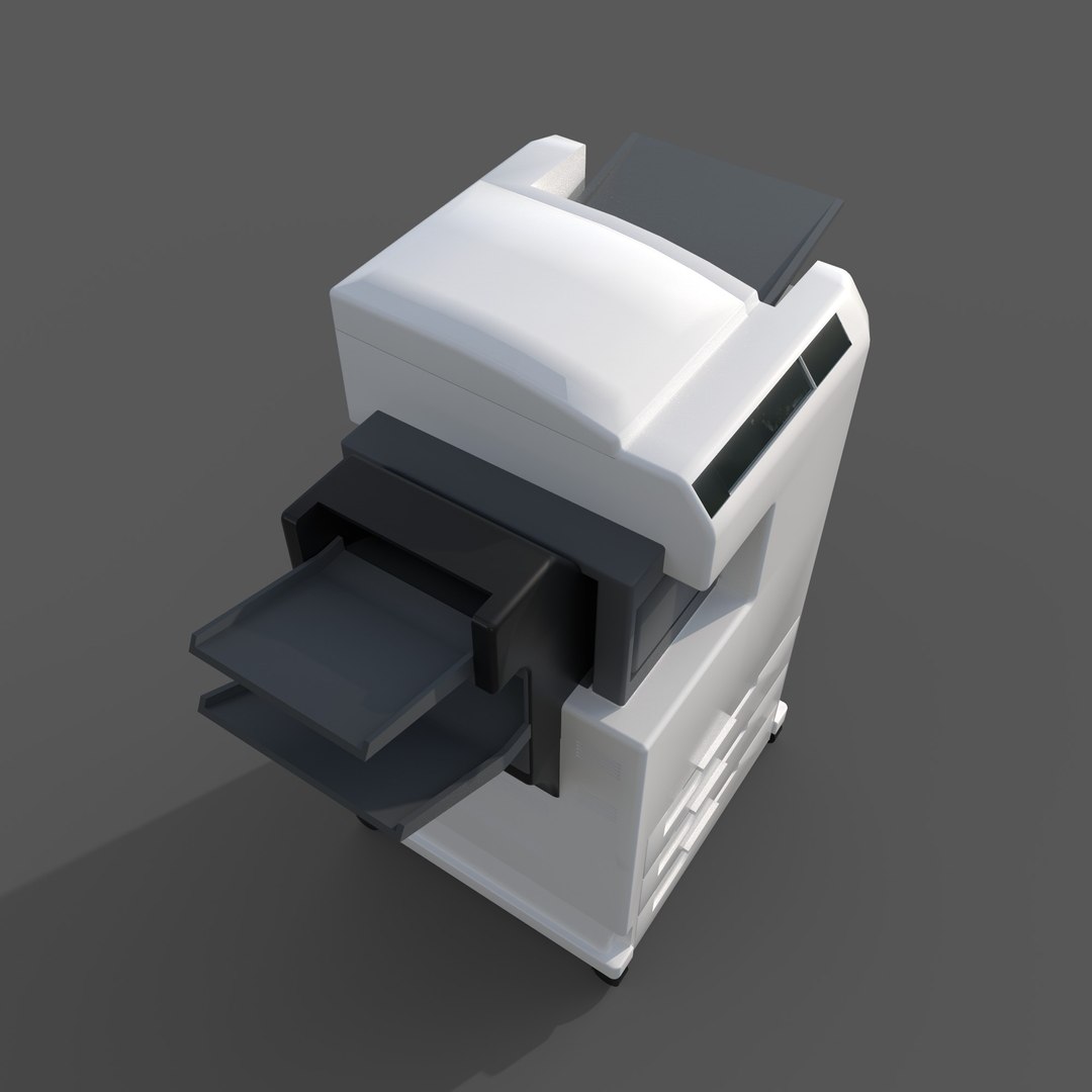 3D Office Printer Model - TurboSquid 2252413