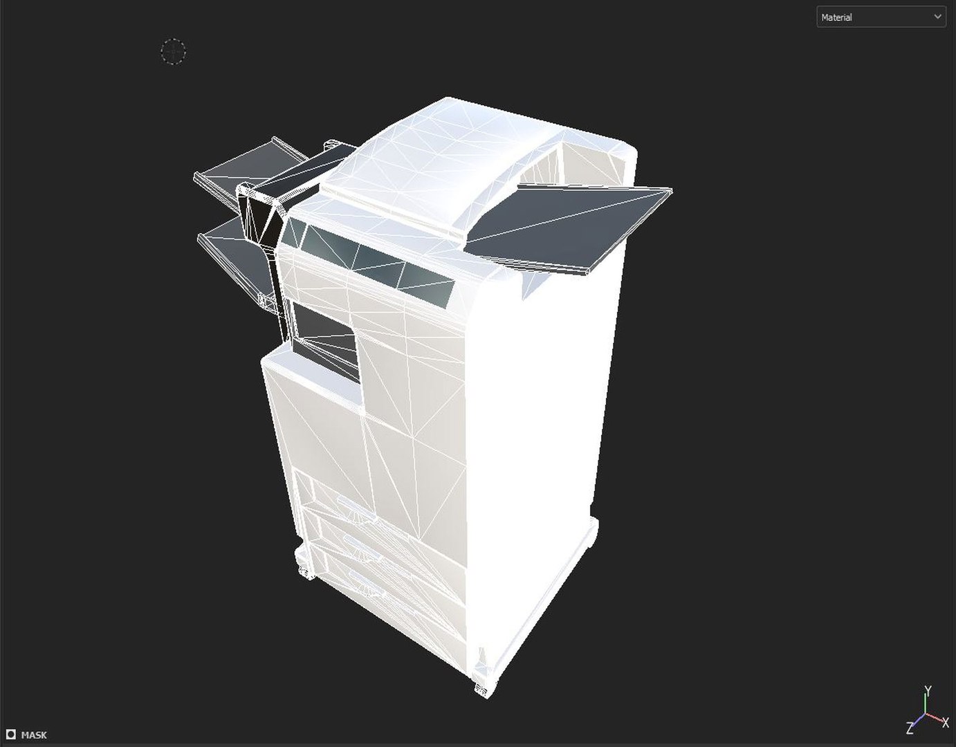 3D Office Printer Model - TurboSquid 2252413