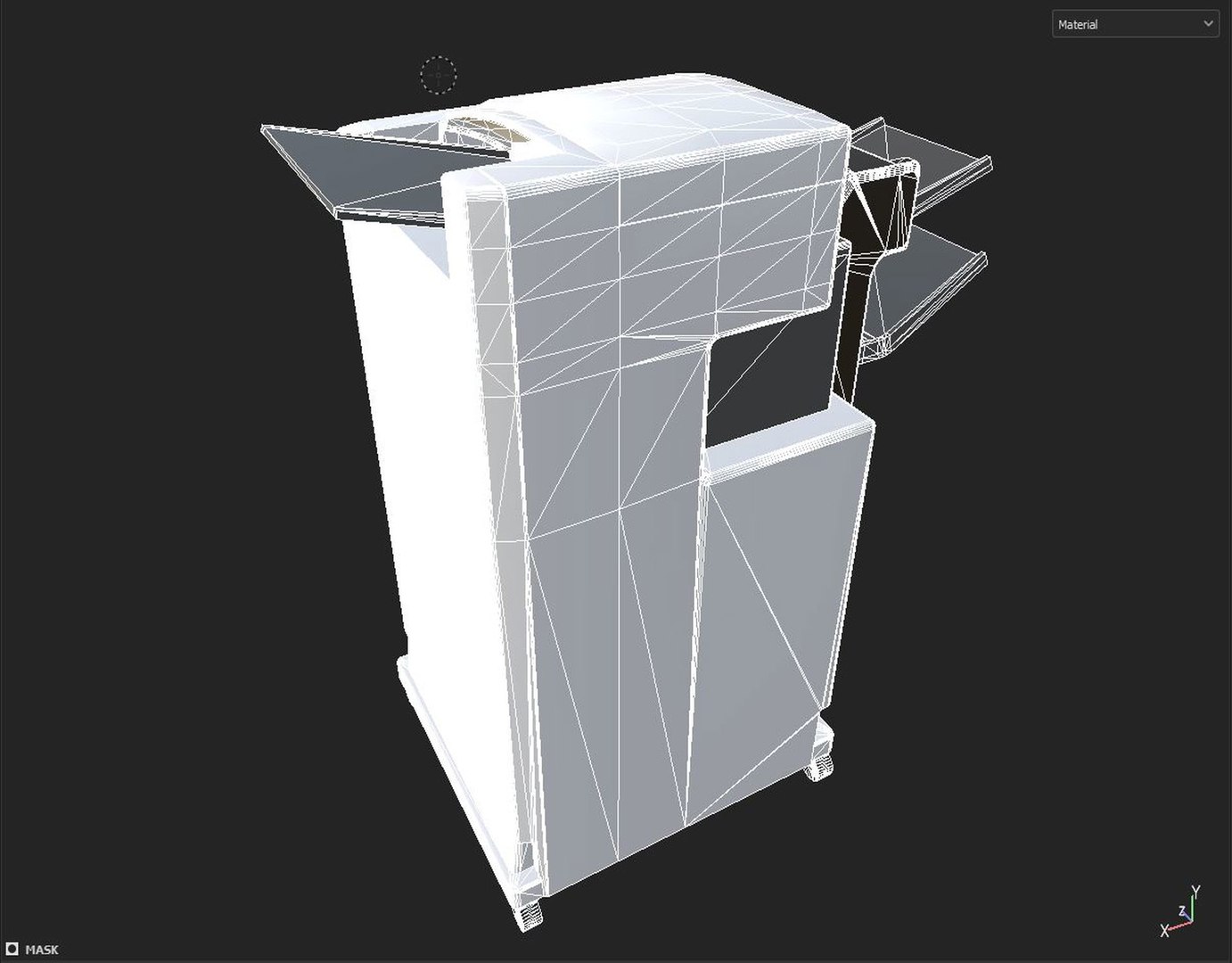 3D Office Printer Model - TurboSquid 2252413