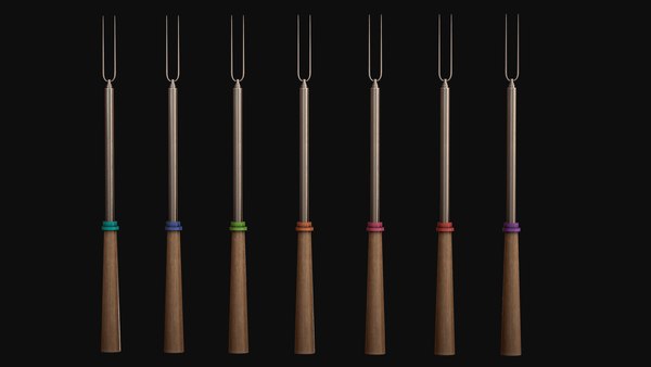 Marshmallow Roasting Sticks 3D model - TurboSquid 1791688