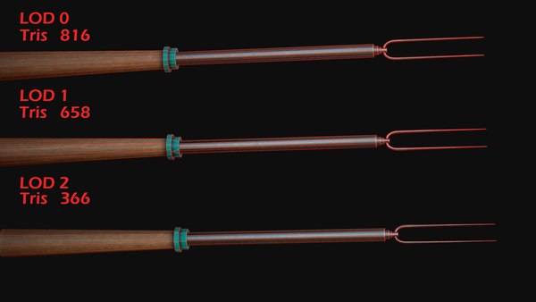 Marshmallow Roasting Sticks 3D model - TurboSquid 1791688