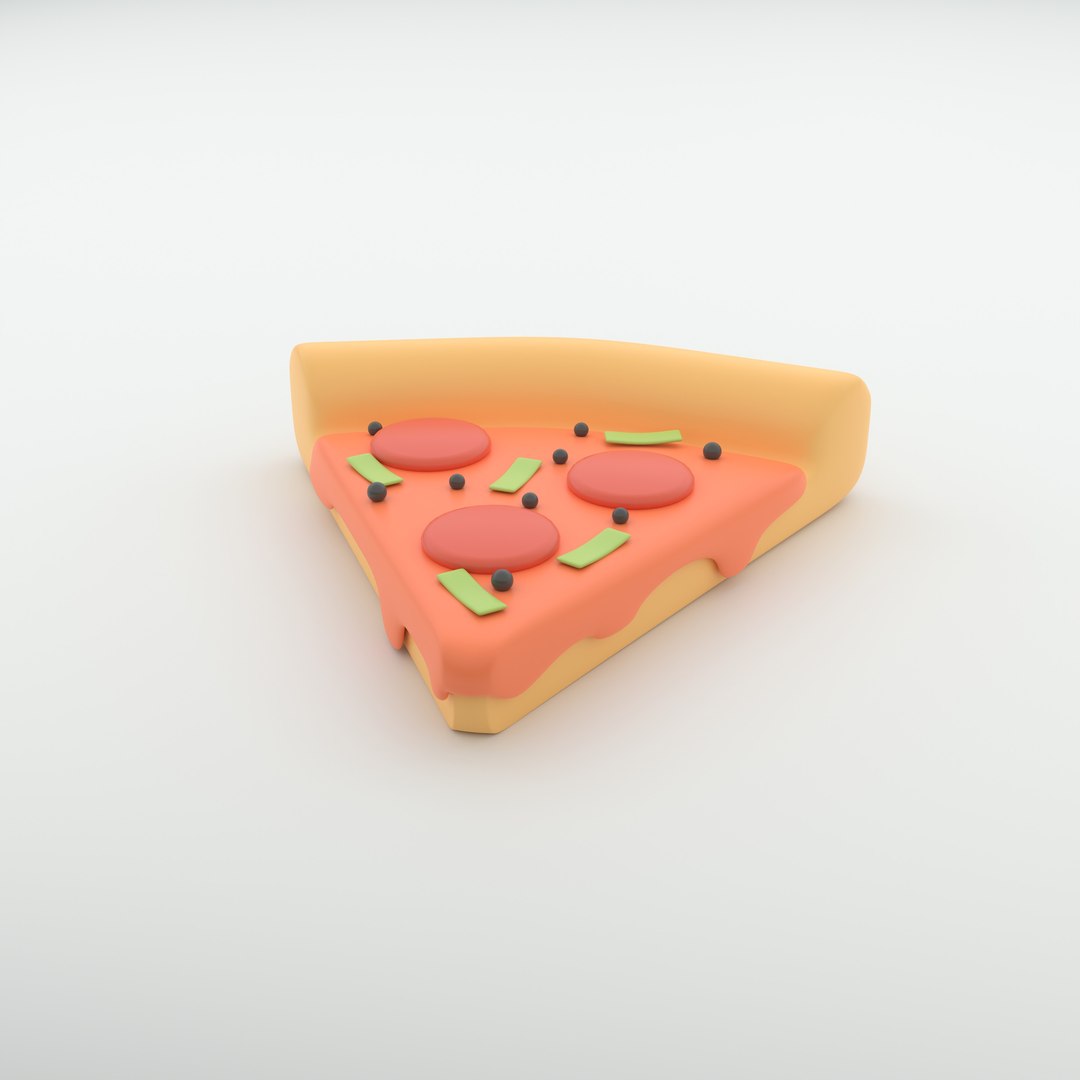 3D Pizza - TurboSquid 2176269
